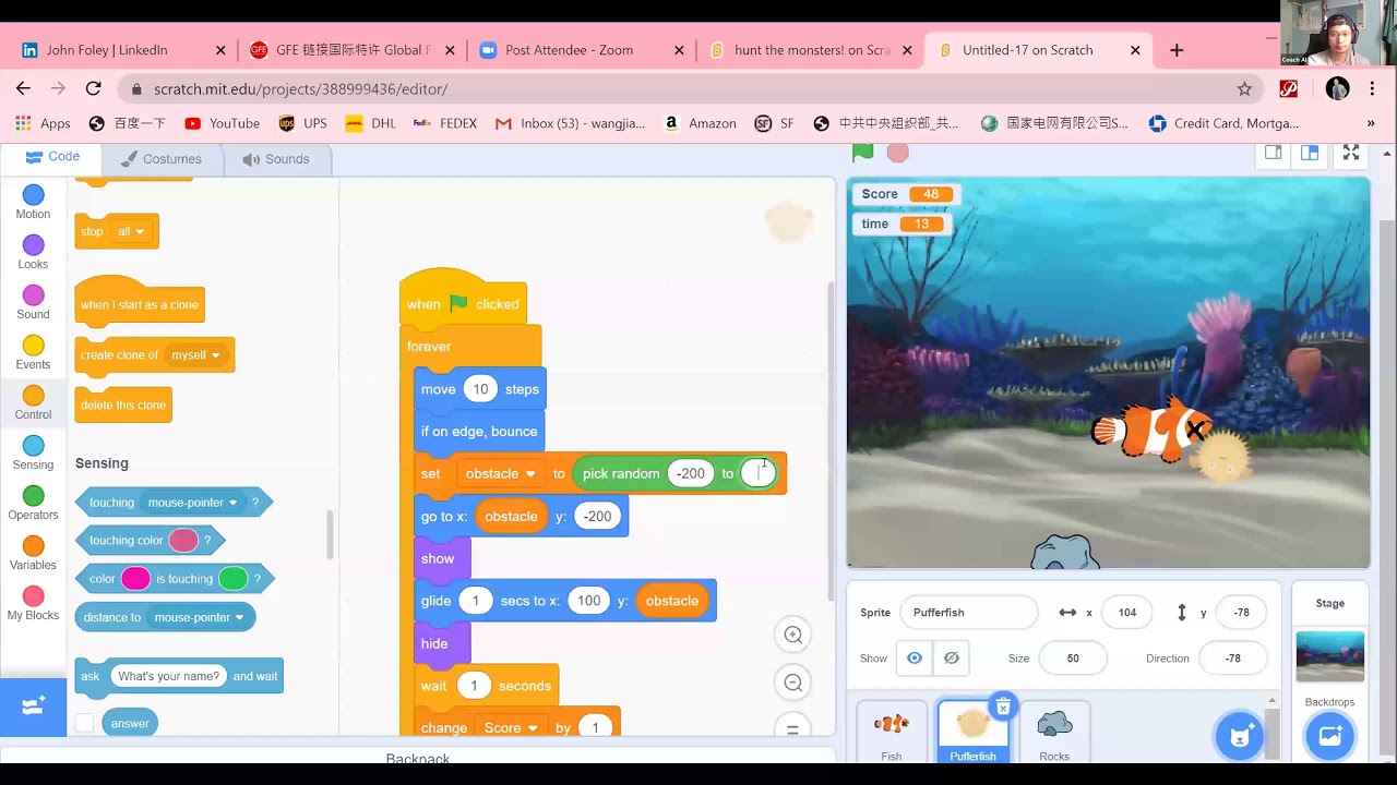 Final Scratch Coding Project By Eva Youtube