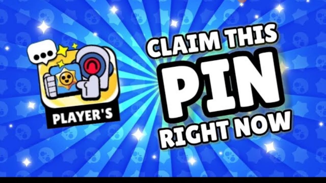 How To Get A Free Pin In Brawl Stars Youtube