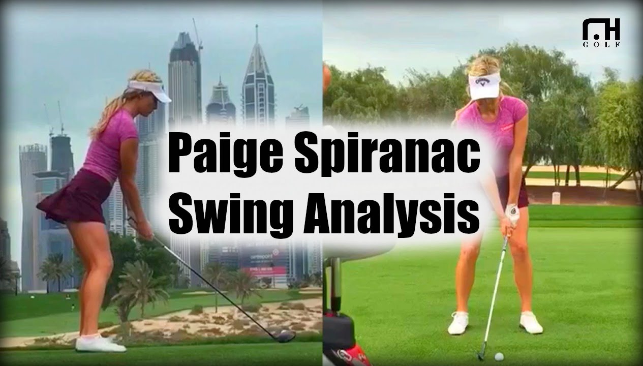 Paige Spiranac Swing Analysis Youtube