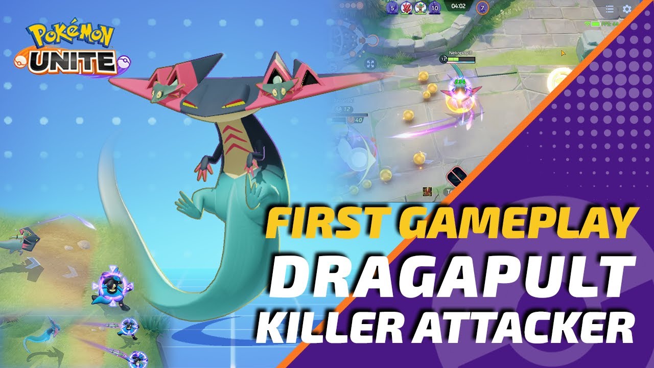 Killer Attacker Leaks Gameplay Dragapult Pokémon Unite Indonesia