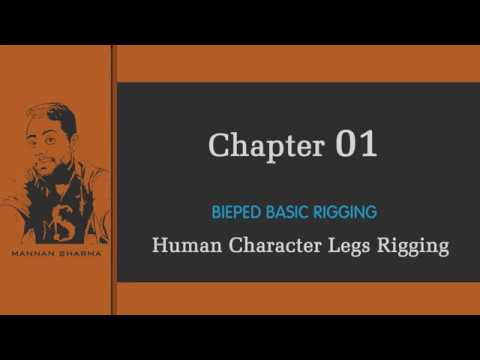 Maya Basic Biped Rigging Chapter 1 Youtube