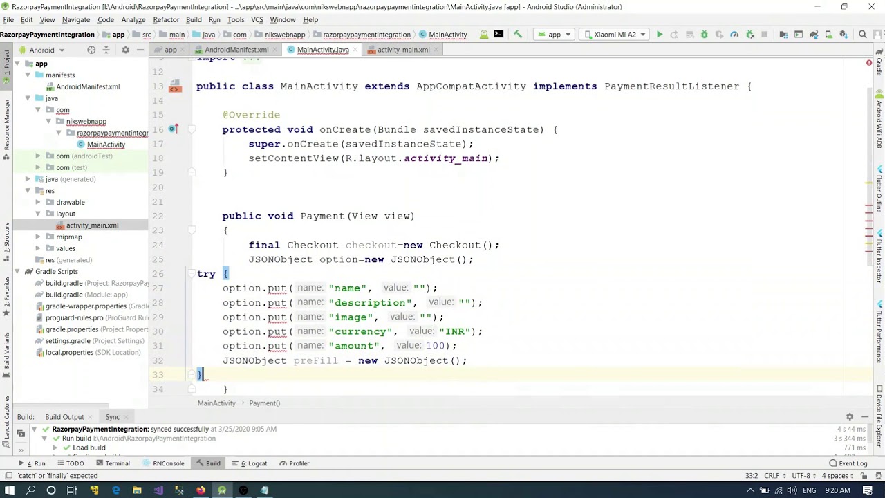 Razorpay Payment Gateway Integration Youtube