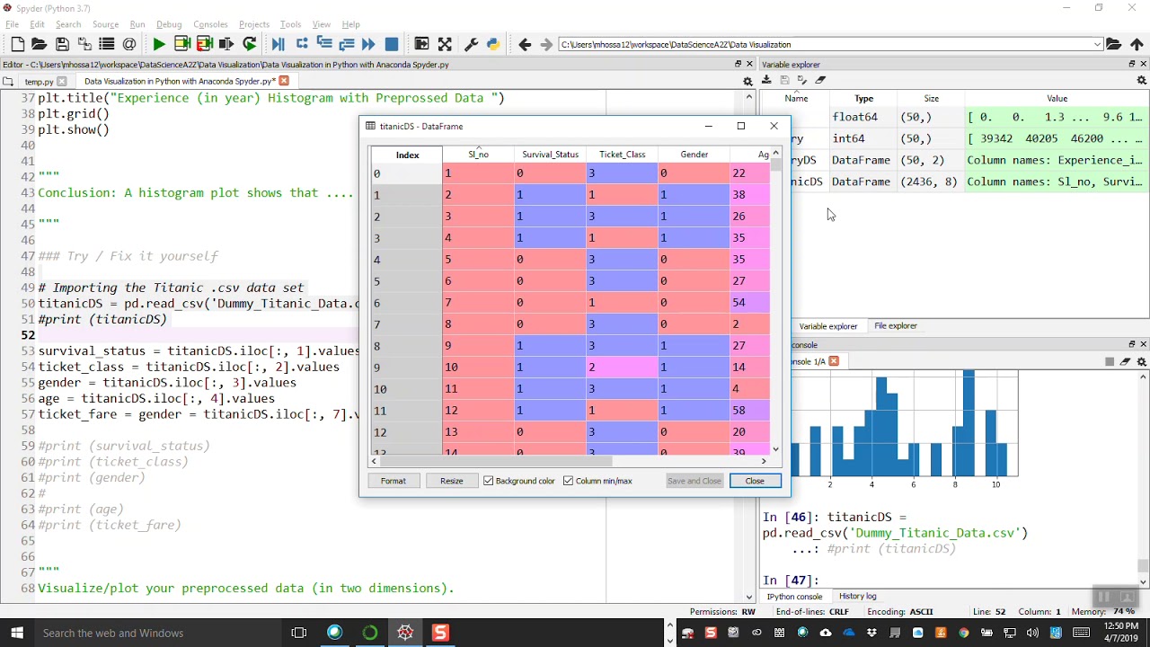 Anaconda Distribution Python 3 Seryplanner
