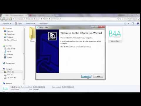 Tutorial Basic4android 1 Cara Install Basic4android Youtube
