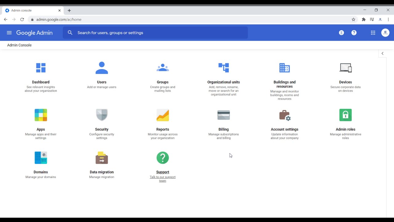 Google Workspaces Admin Startbeer