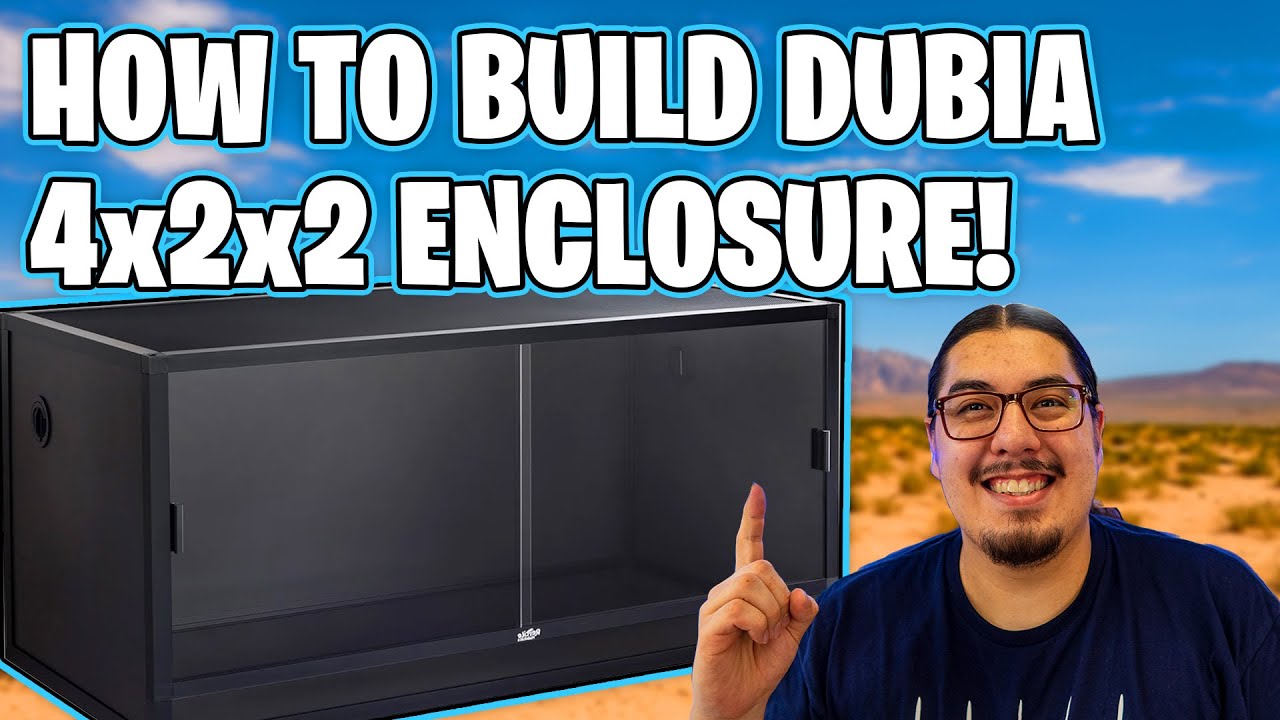 Dubia Roaches Enclosure 4x2x2 How To Assemble Dubia 4x2x2 V2 Enclosure