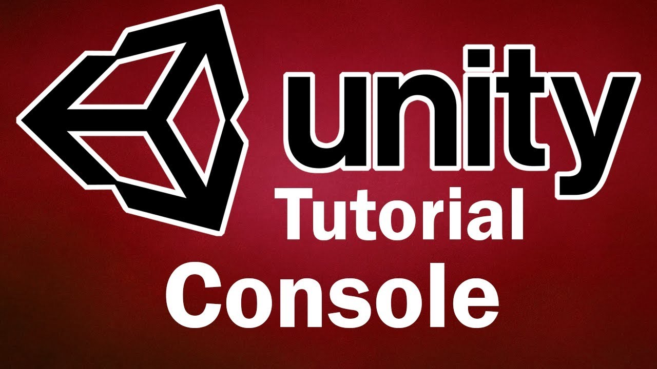 How To Use Unity Console Window Youtube