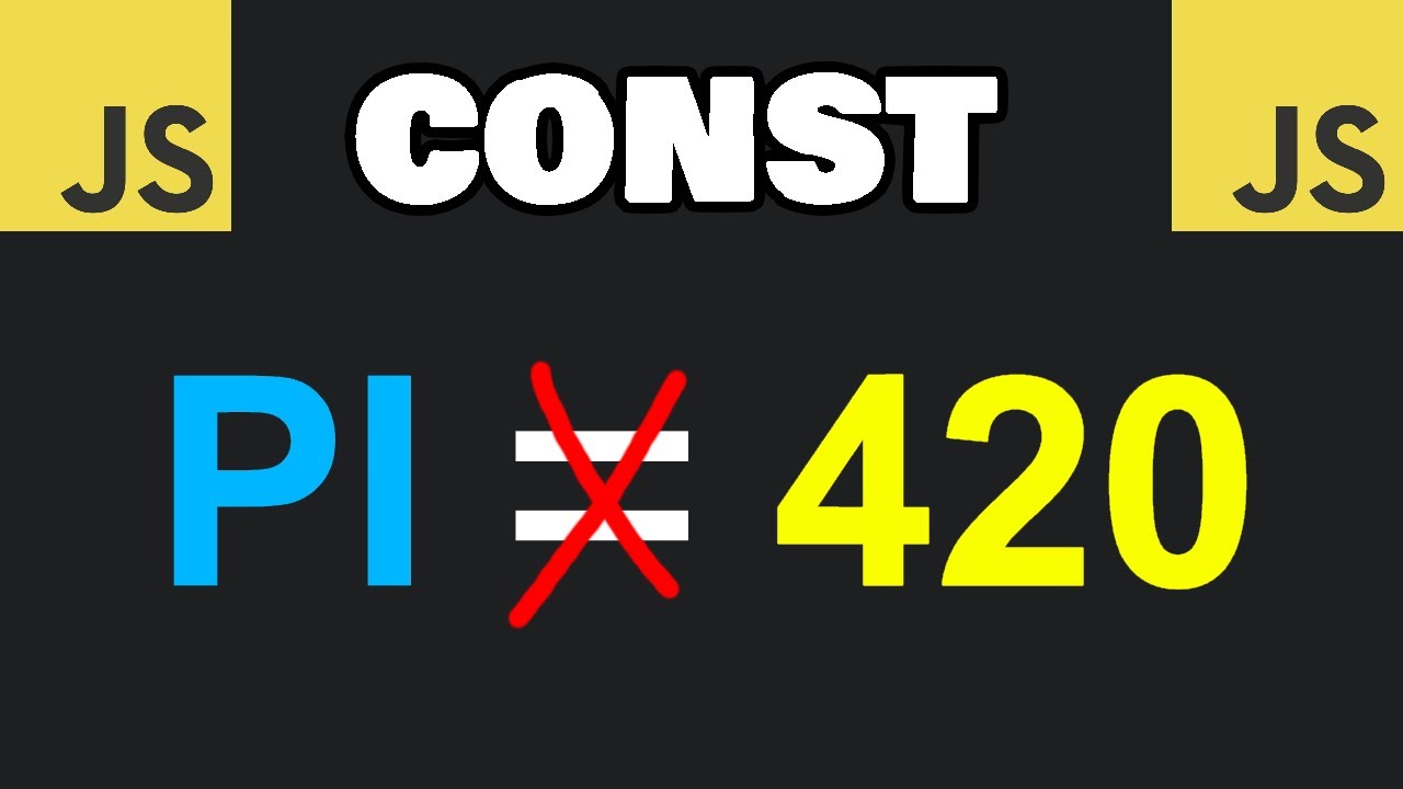 Javascript Constants Are Easy рџљ Youtube