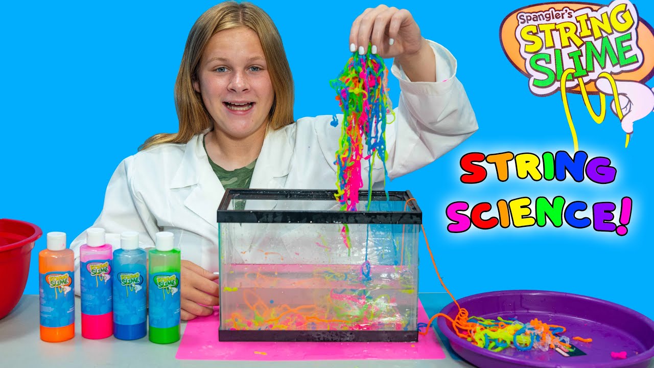 Assistant Discovers Polymers In Silly String Slime Experiments Youtube