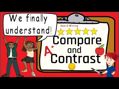 Compare And Contrast Award Winning Teaching Video For Compare And