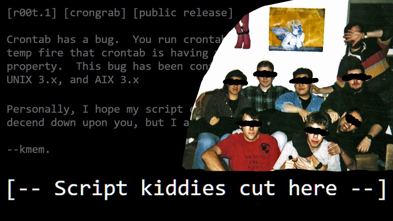 The Origin Of Script Kiddie Hacker Etymology Youtube