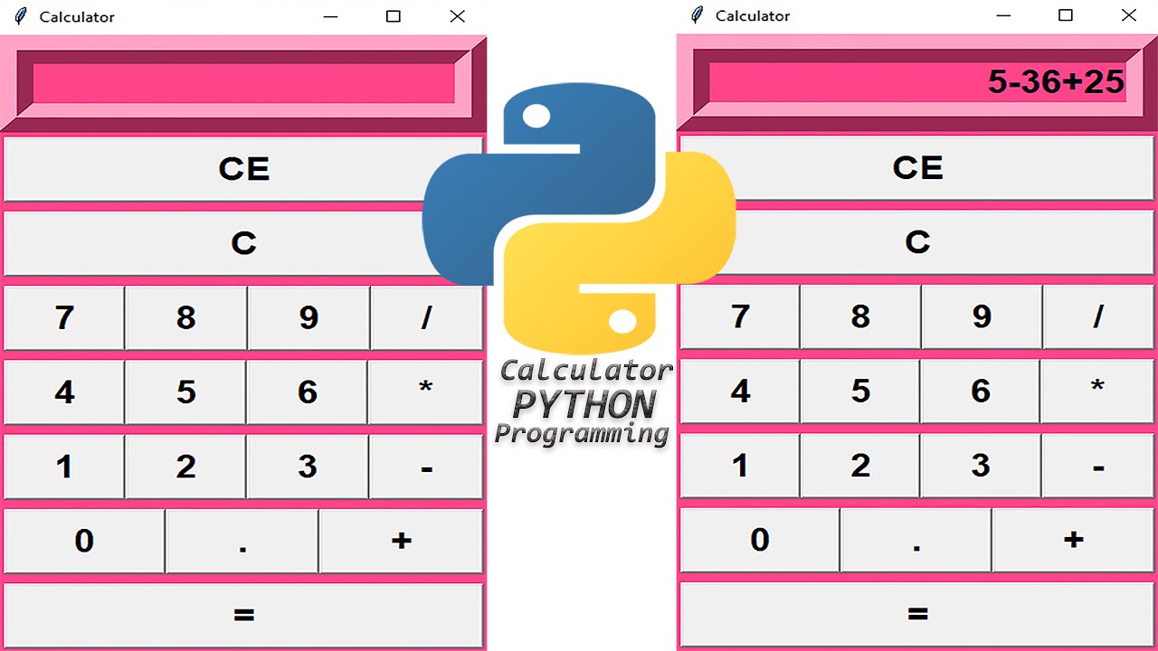 How To Create Calculator Gui For Loop In Python Language