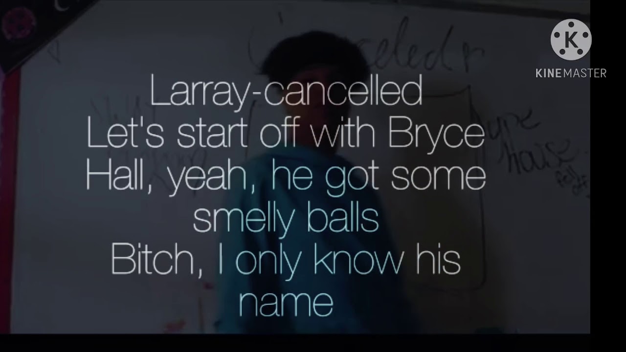 Larray Cancelled Official Music Video With Lyrics Youtube
