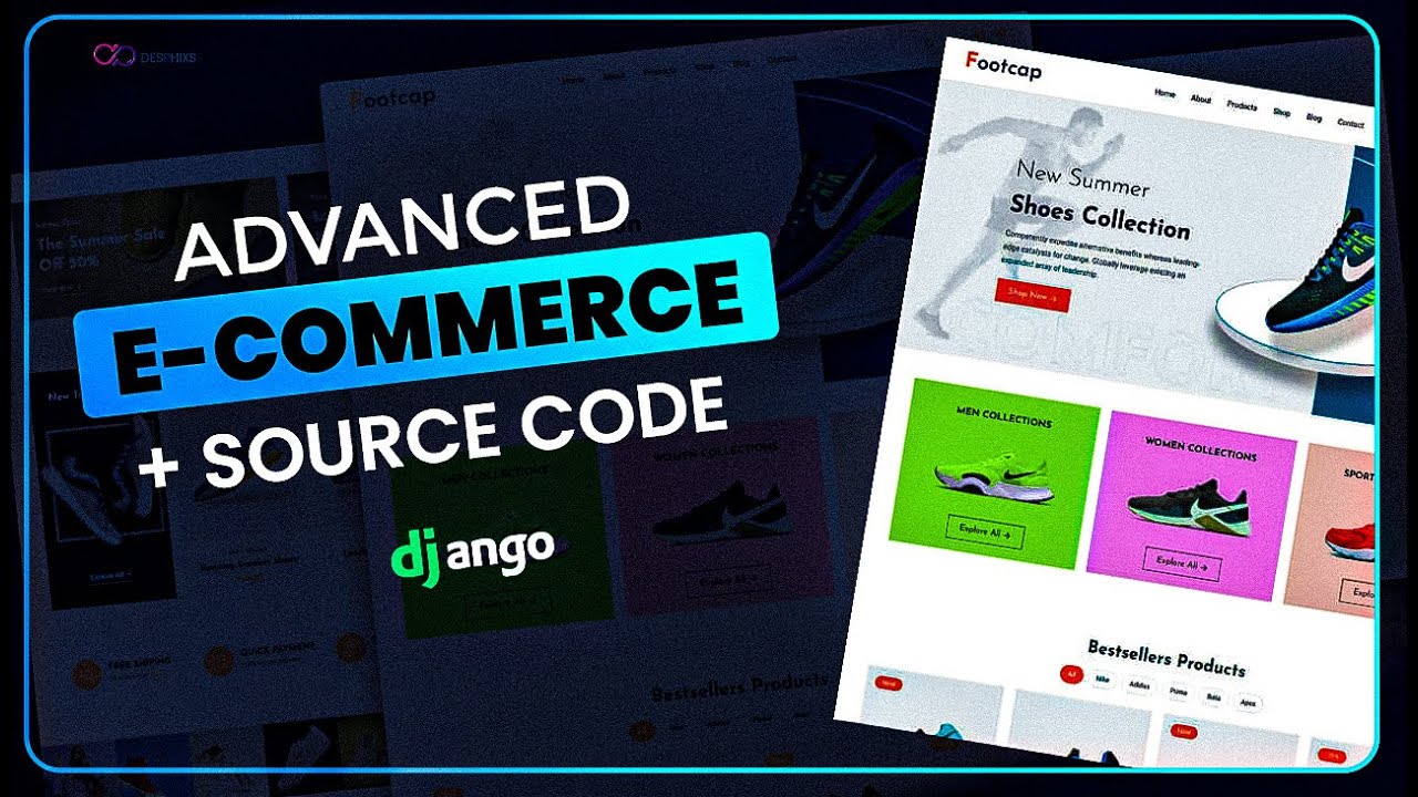 Advanced E Commerce Website Demo Source Code Built Using Django