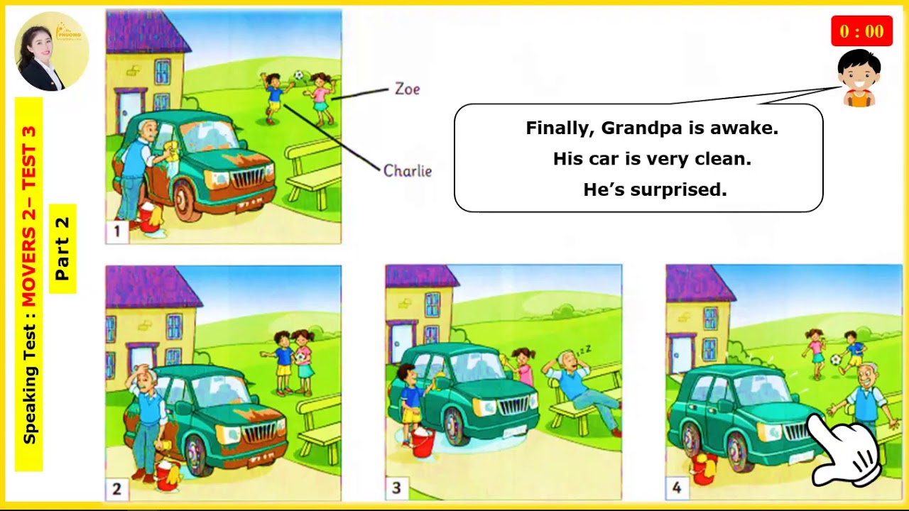 A1 Movers 2 Speaking Test 3 Langplus English Centre Youtube