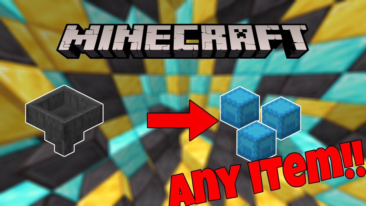 Minecraft Java 1 16 3 Duplication Glitch Any Item Youtube