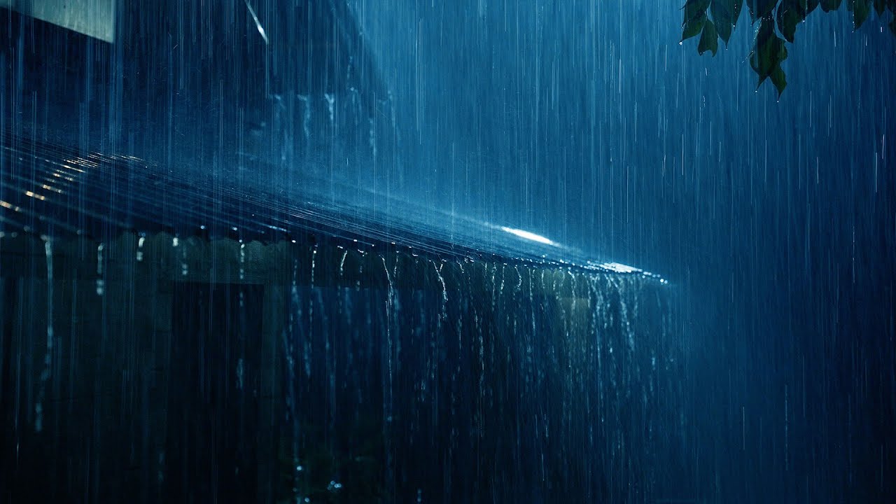 ôøê å Fall Asleep Fast In Minutes With Torrential Rain Powerful Thunder
