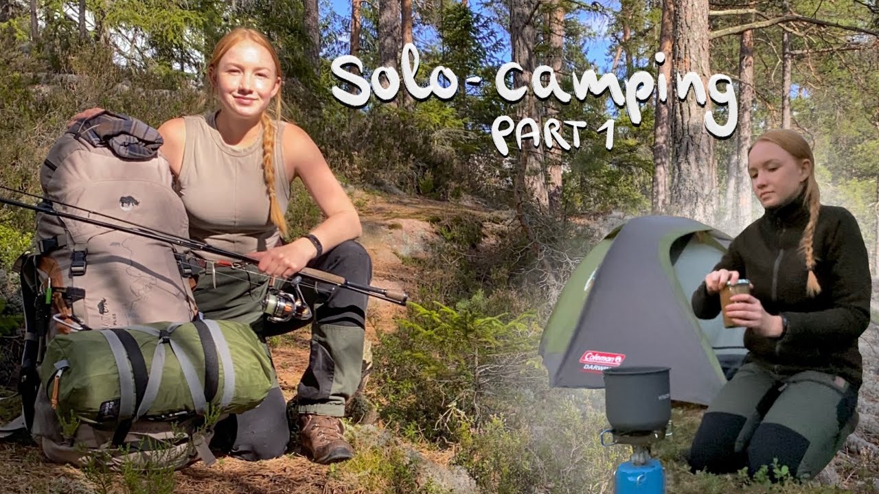 Solo Camping Girl Alone In The Woods For 3 Days Part 1 Get All Camping