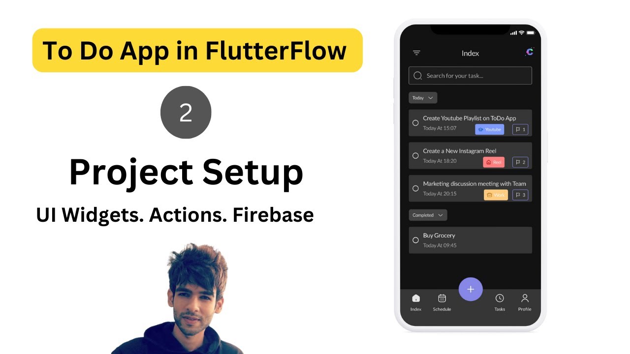 Episode 2 Project Setup To Do App Flutterflow For Beginners Youtube