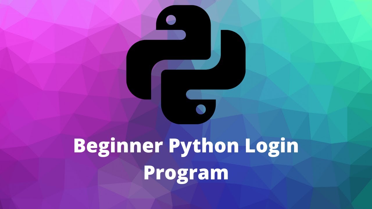 Simple Python Login Script Youtube