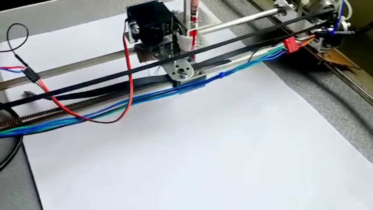 Pen Plotter 2d Printer Youtube