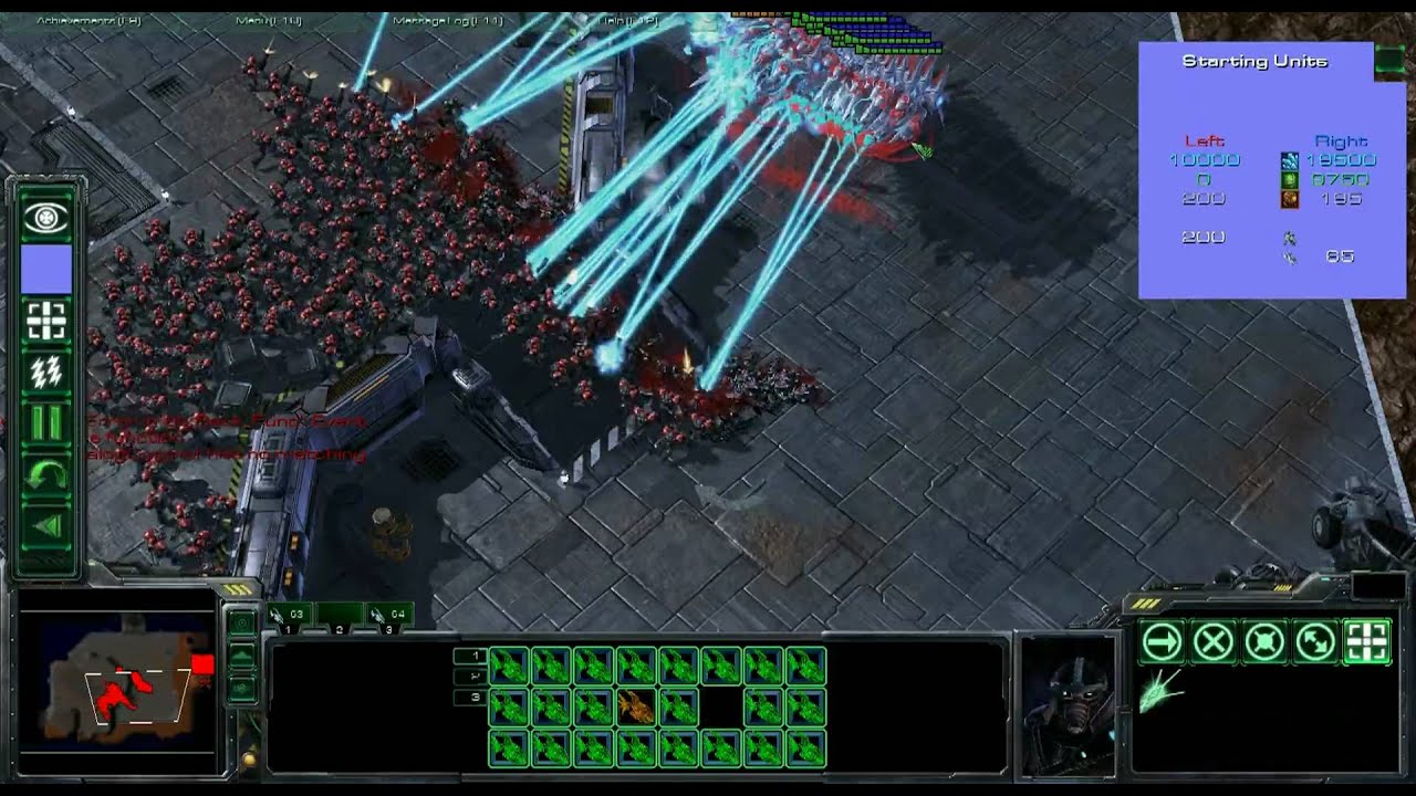 Void Rays Vs Marines Youtube