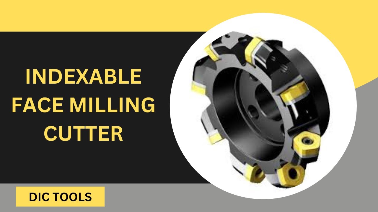 Indexable Face Milling Cutters Dic Tools Dedicated Impex Co Youtube