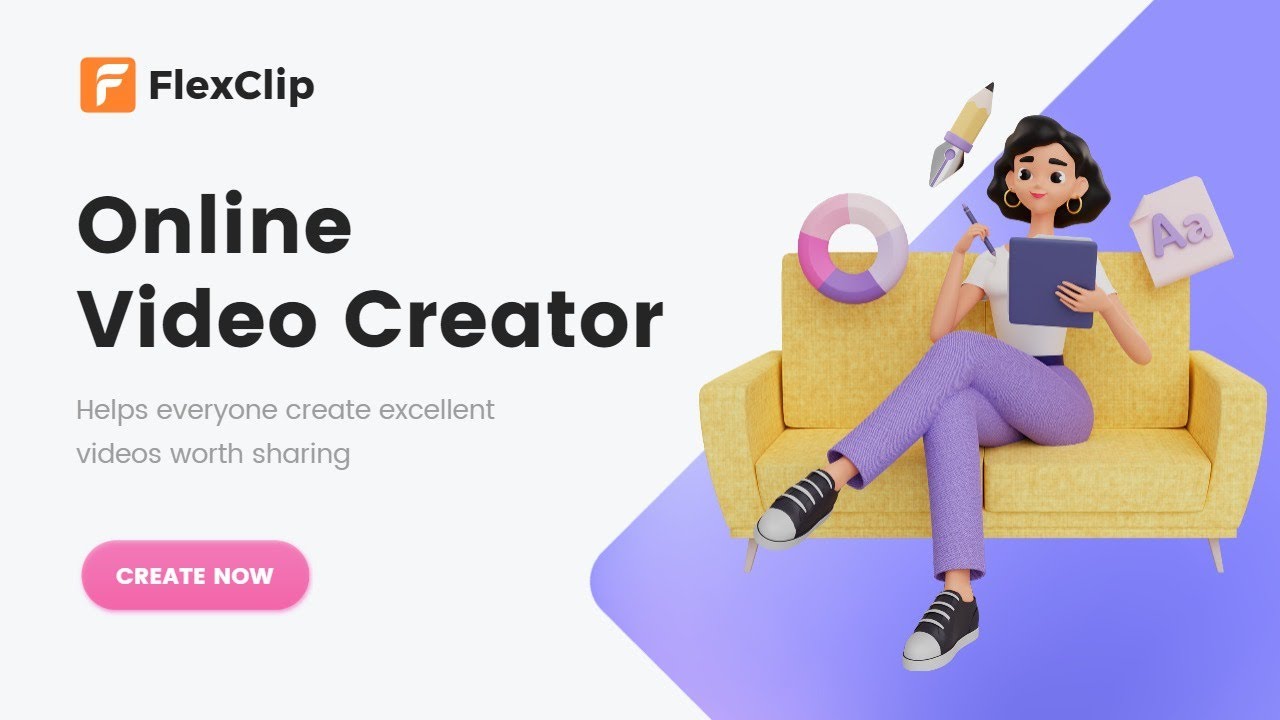 Free 3d Animation Video Template Customizable Flexclip Youtube