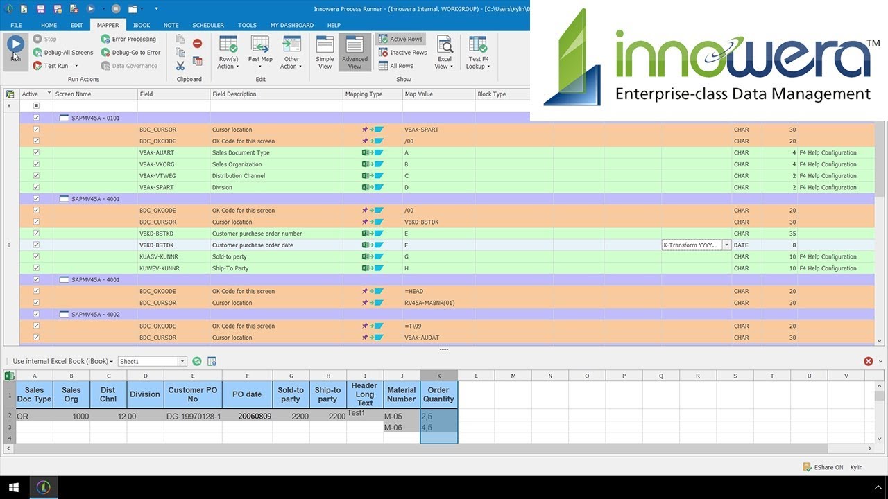 Dynamic Formula Basics Process Runner Help Youtube