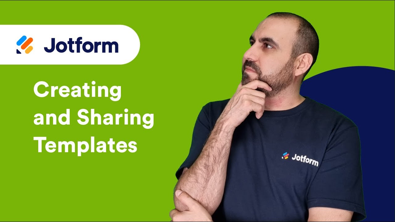 Creating And Sharing Templates With Jotform Youtube