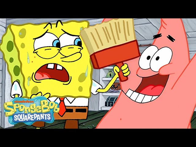 Spongebob Patrick Squidward Meneer Krabs