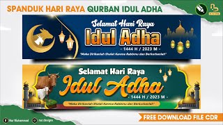 Desain Spanduk Banner Qurban Spanduk Idul Adha Free Cdr Nur Designs Nur