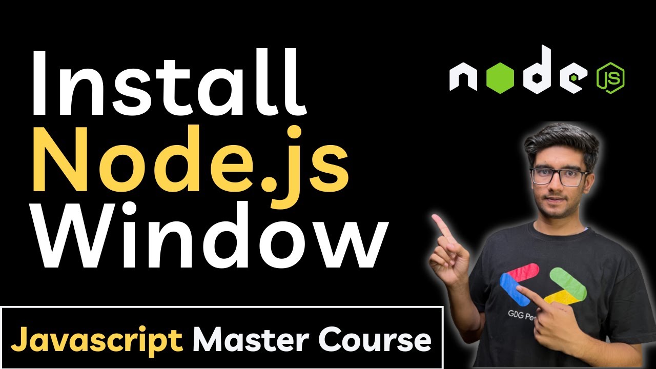 How To Install Node Js On Windows Javascript Tutorials For Beginners