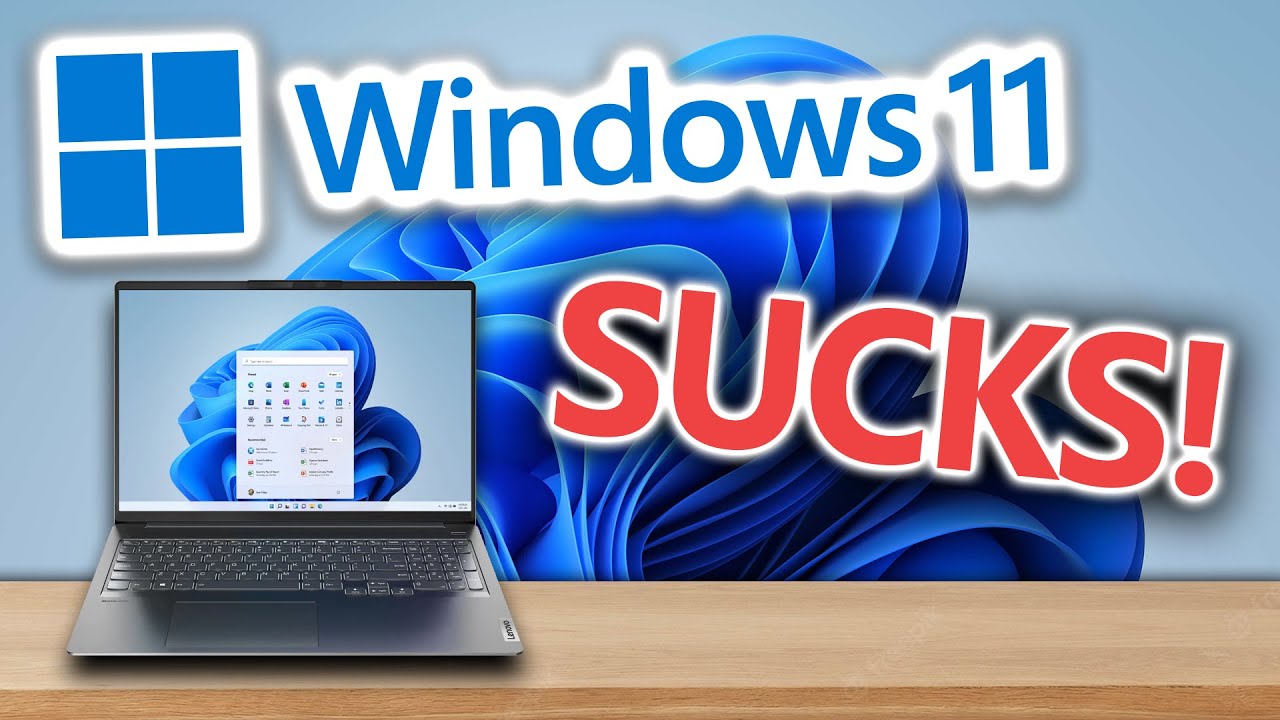 Everything Wrong With Windows 11 In 3 Minutes Youtube