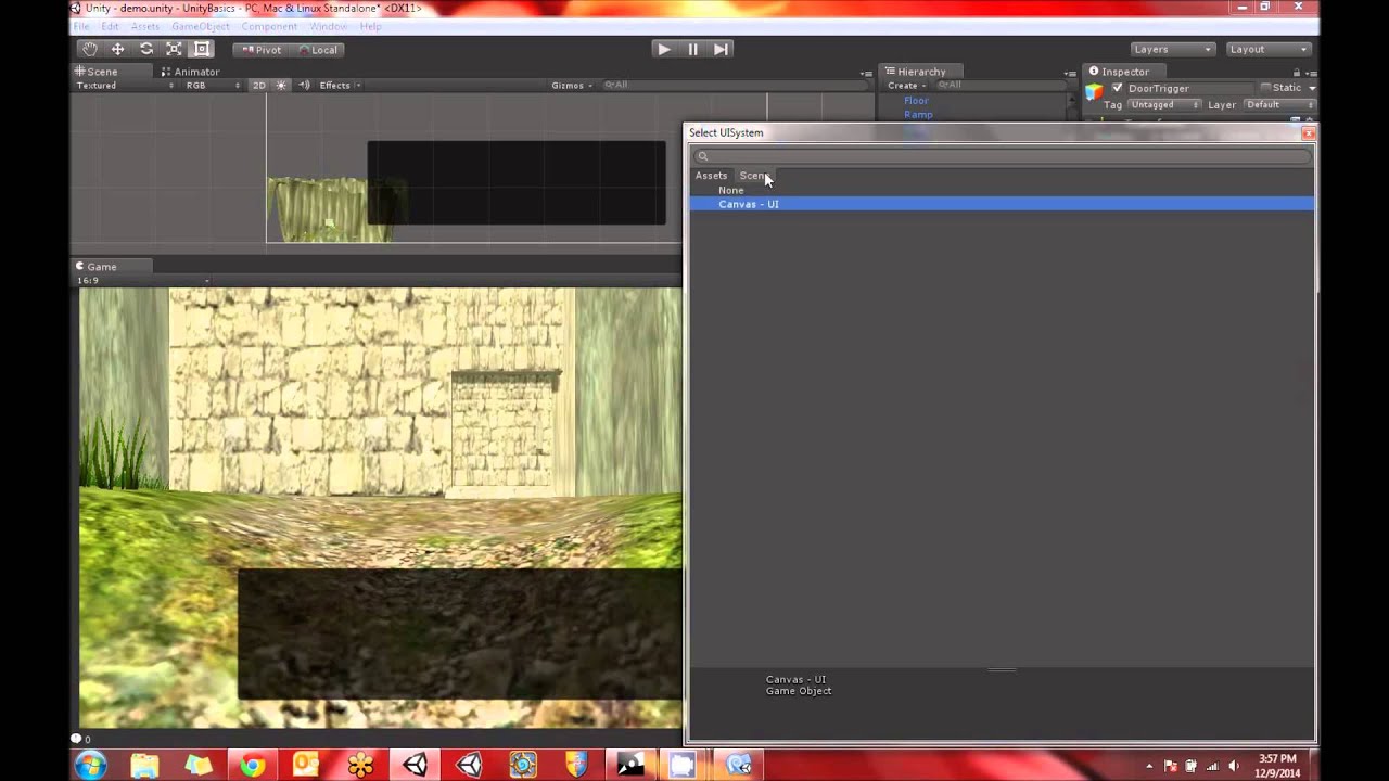 Unity Basics User Interface Introduction Youtube