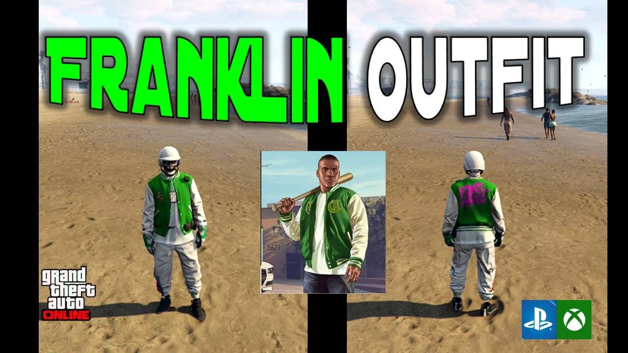 Conjunto De Franklin Full Mod Franklin Outfit Gta V Online Ps4 5 Xbox