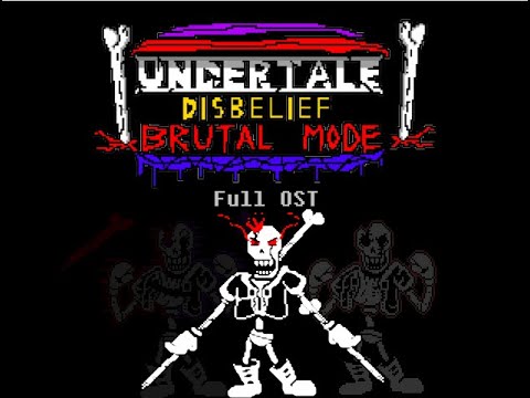 Remaked And Animated Undertale Disbelief Papyrus Master Brutal Mode