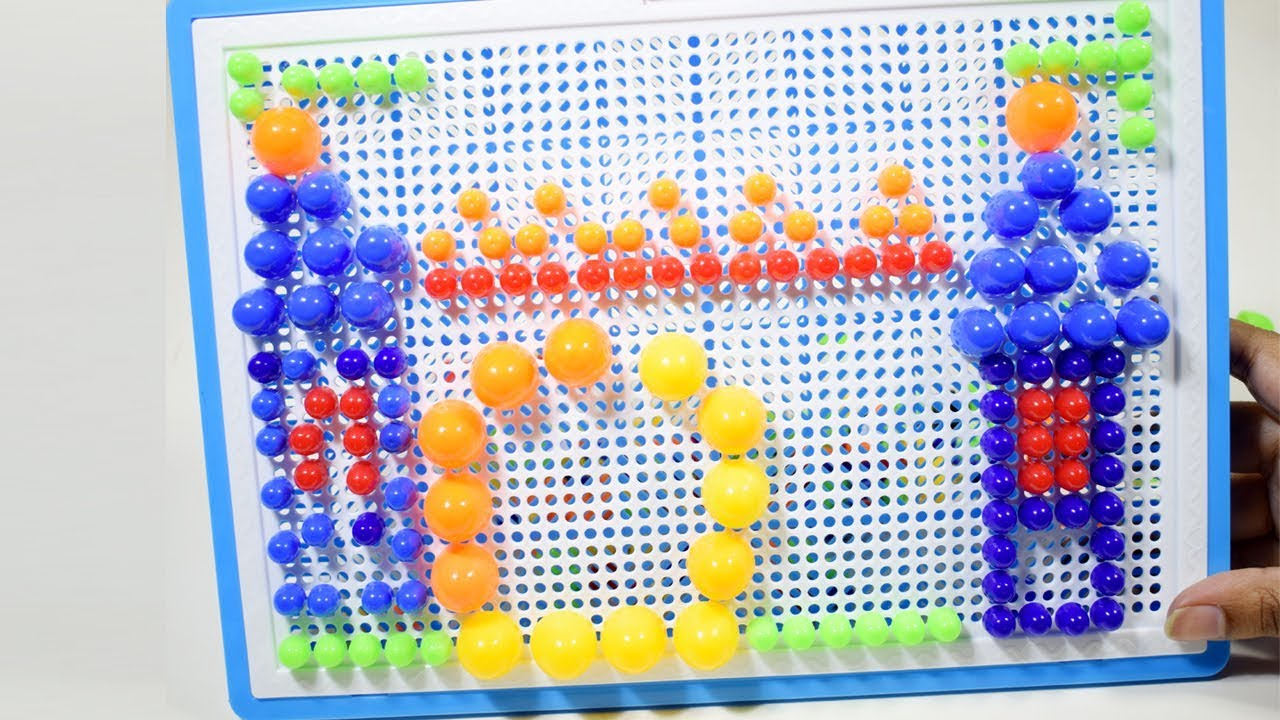 3d Push Pin Art Blocks Toys Making Family Home For Kids Toys Zone Tv