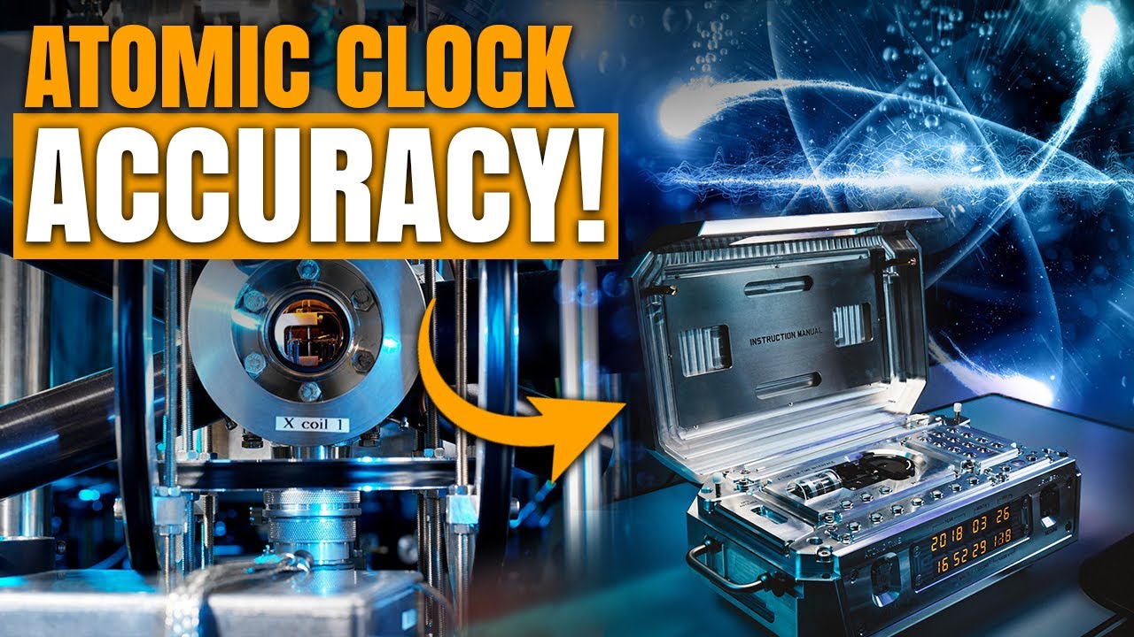How An Atomic Clock Works Youtube