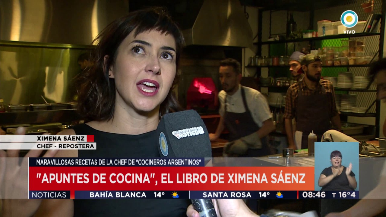 Tv Pública Noticias El Primer Libro De Ximena Sáenz De Cocineros