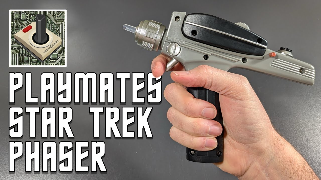 рџ рџџјпёџ Playmates Classic Star Trek Phaser Set Phasers To O G Fun Youtube