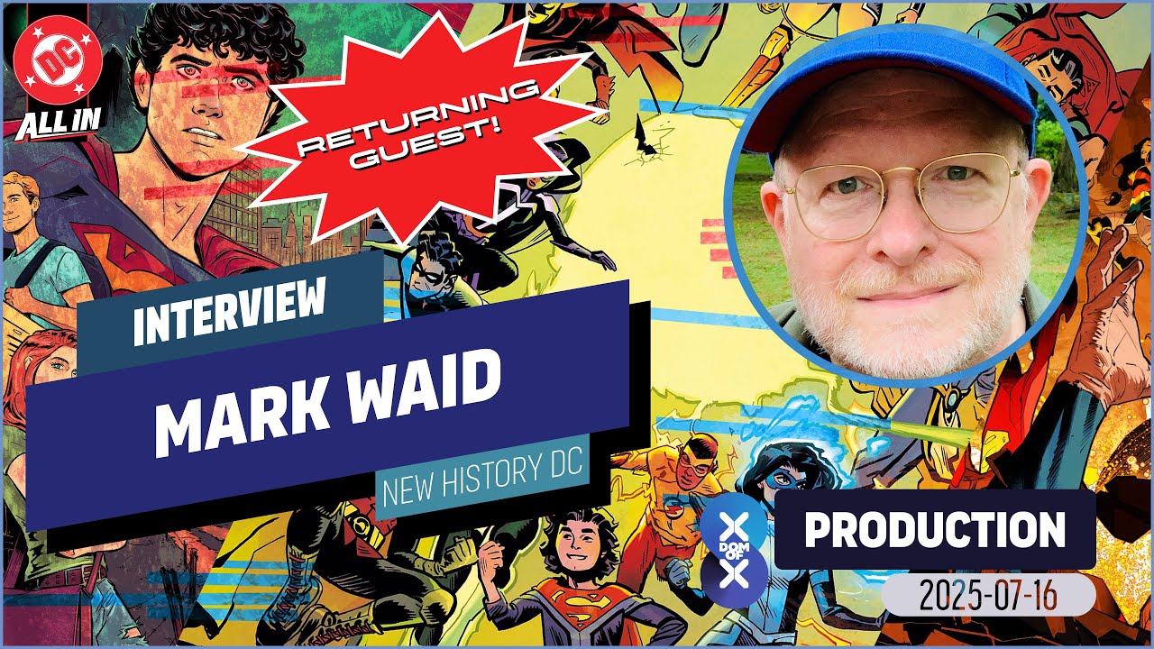 Mark Waid Interview Talking New History Of Dc Timeline Creation