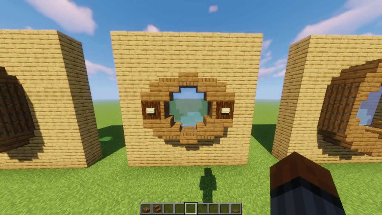 Minecraft Big Window Designs Design Talk