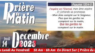 Priere Du Matin Mardi 14 Janvier 2025 La Longevite Frere Bigot Luxoner