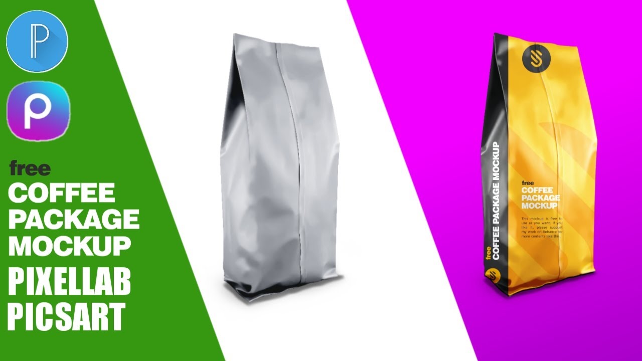 Coffee Package Mockup Product Packaging Design Tutorial On Android