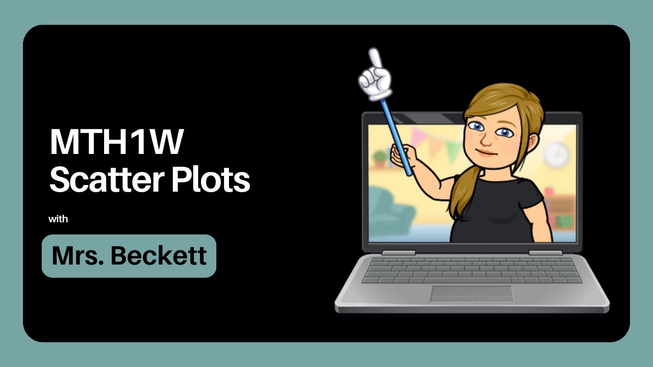 Mth1w Scatter Plots Youtube