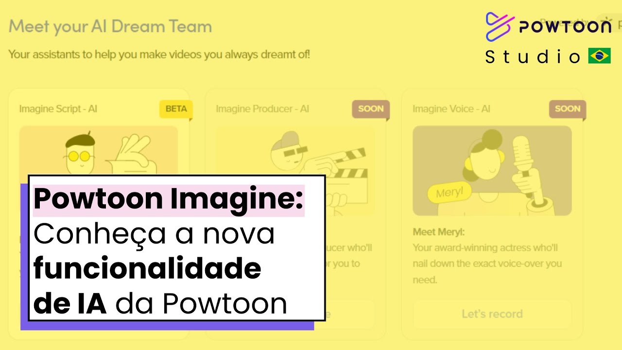 Powtoon Imagine Ferramenta De Ia Para Gerar Roteiros De Vídeos Youtube