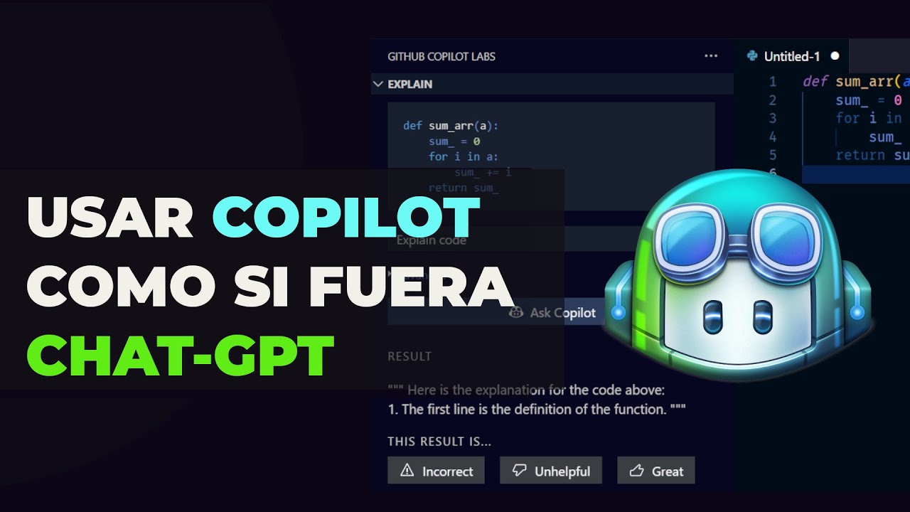 Github Copilot Labs Tutorial Youtube