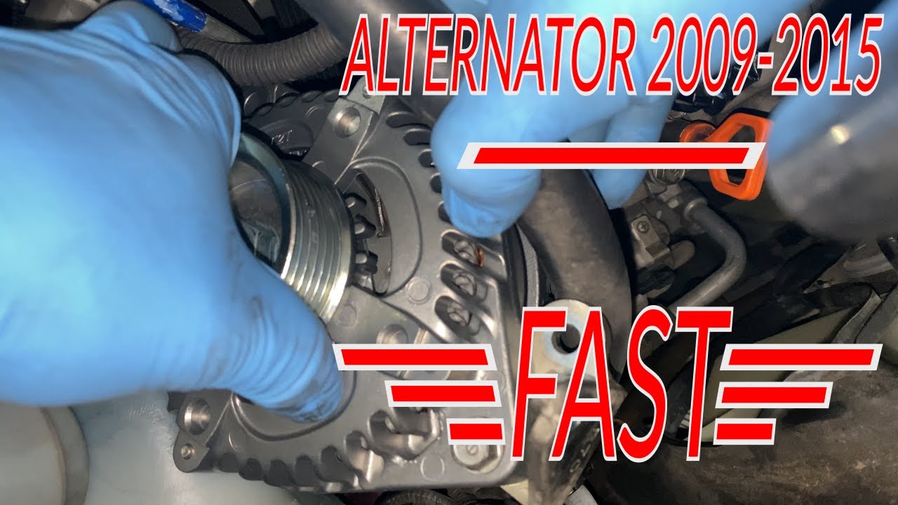 Quick Tutorial Replacing Your Alternator 2009 2015 Honda Pilot