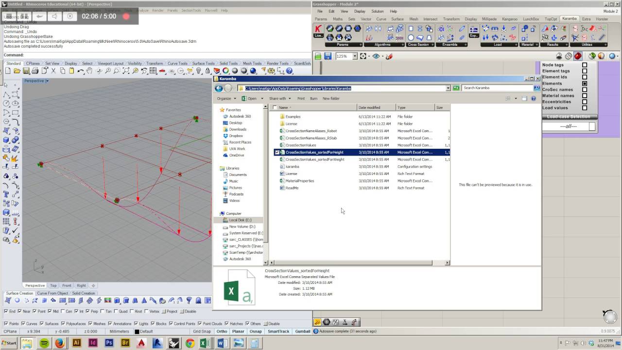 Module 2 Part 1 Choosing Cross Sections Youtube